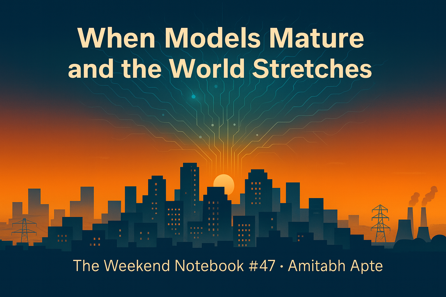 Weekend Notebook #47 – When models mature and the world stretches ...